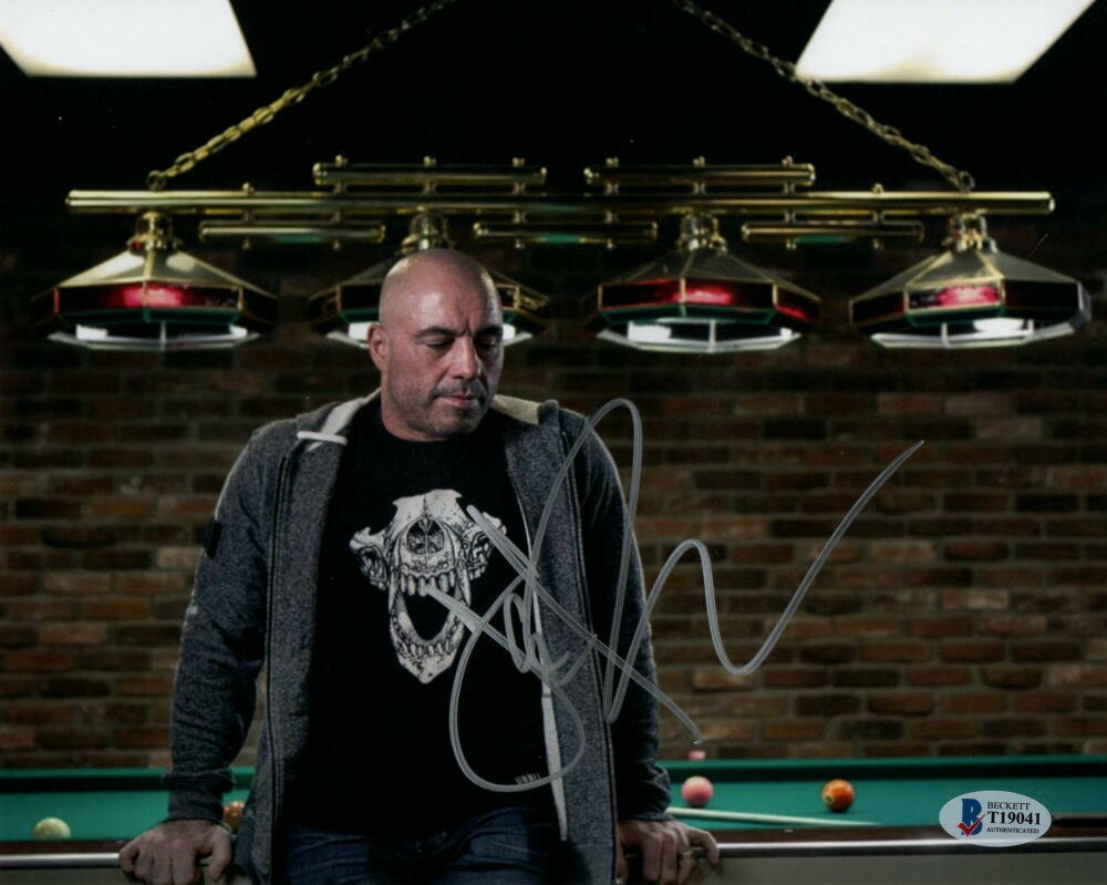 JOE ROGAN SIGNED AUTOGRAPH 8X10 PHOTO - MMA, UFC LEGEND, FEAR FACTOR ...