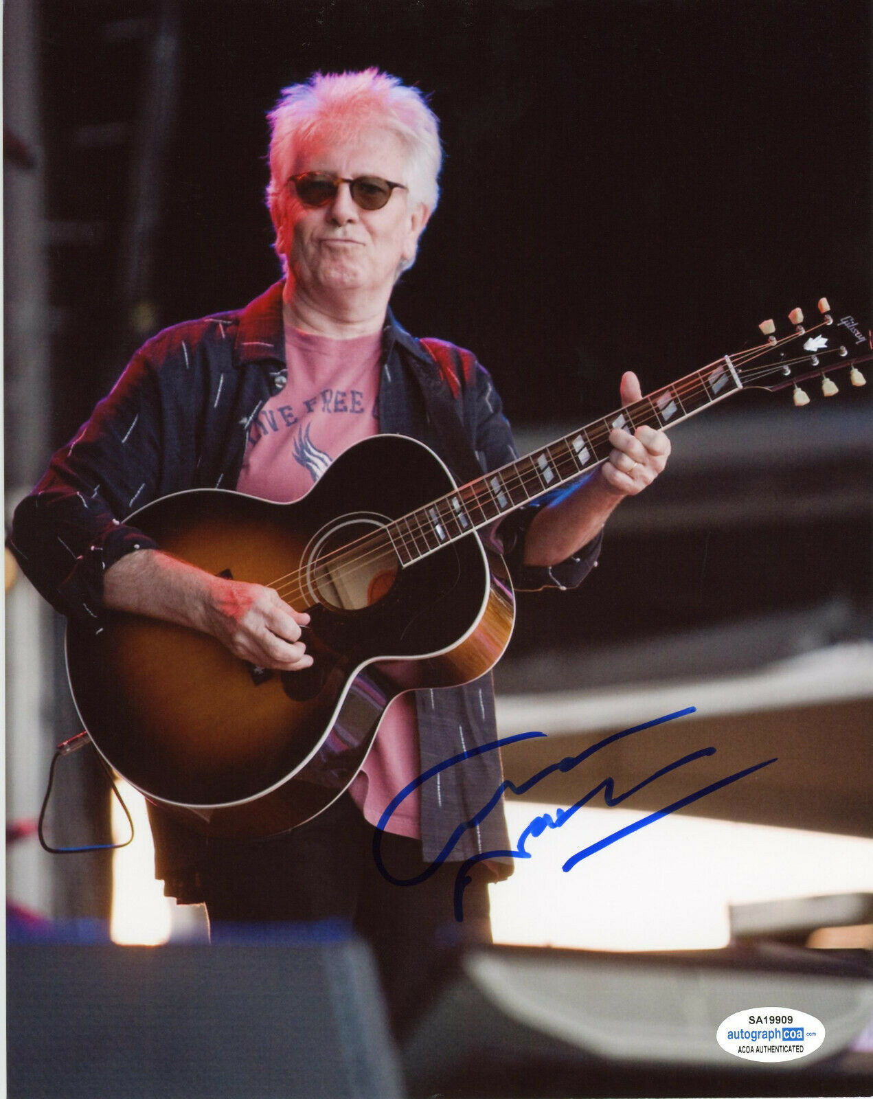 Graham Nash "Crosby, Stills & Nash" AUTOGRAPH Signed 8x10 Photo ACOA ...