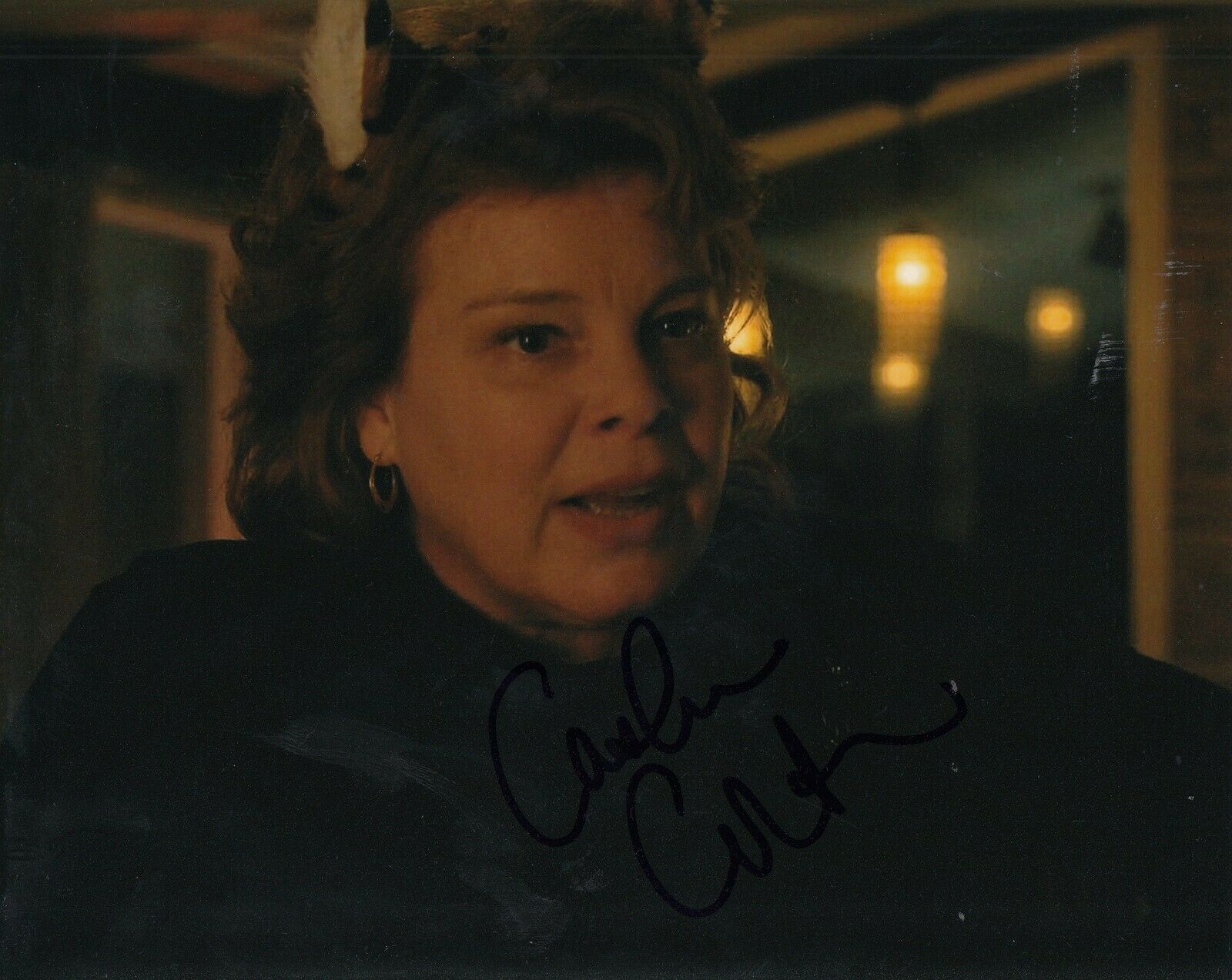 CATHERINE CURTIN signed (STRANGER THINGS) Claudia Henderson 8X10 photo ...
