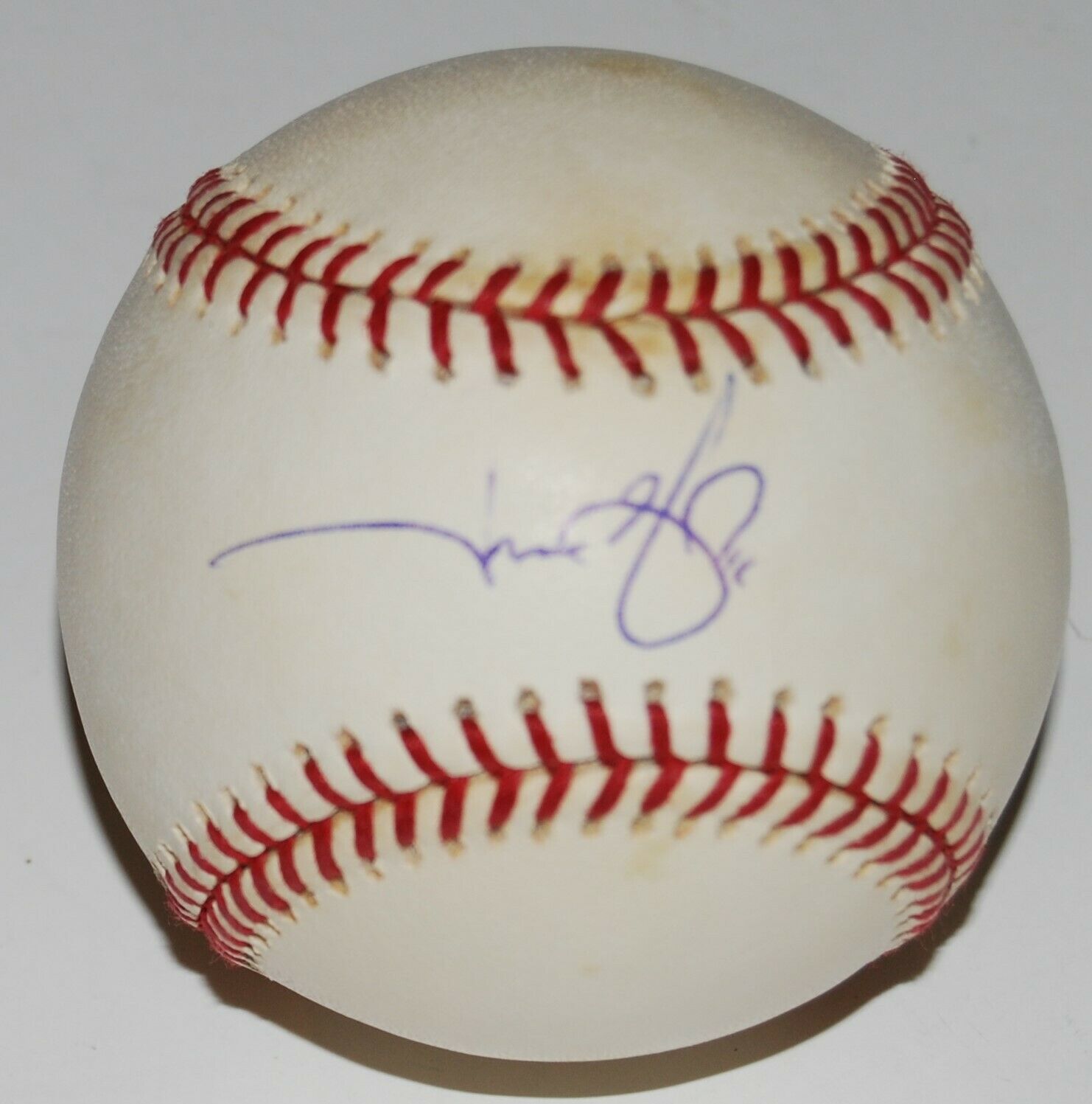 JASON GIAMBI signed Major League baseball (NEW YORK YANKEES) Oakland A ...