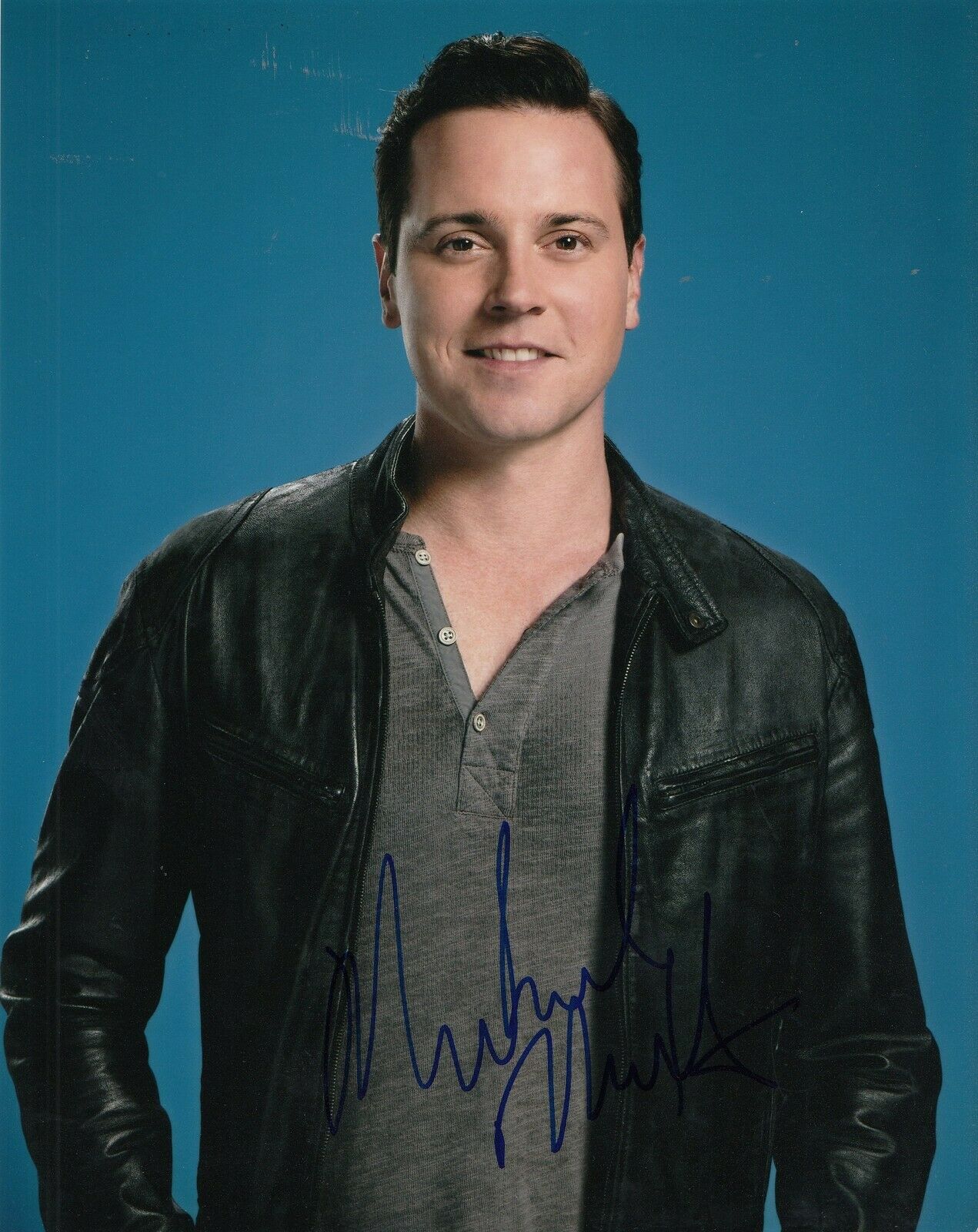 MICHAEL MOSLEY signed (SIRENS) TV SHOW Autographed *Johnny* 8X10 photo ...