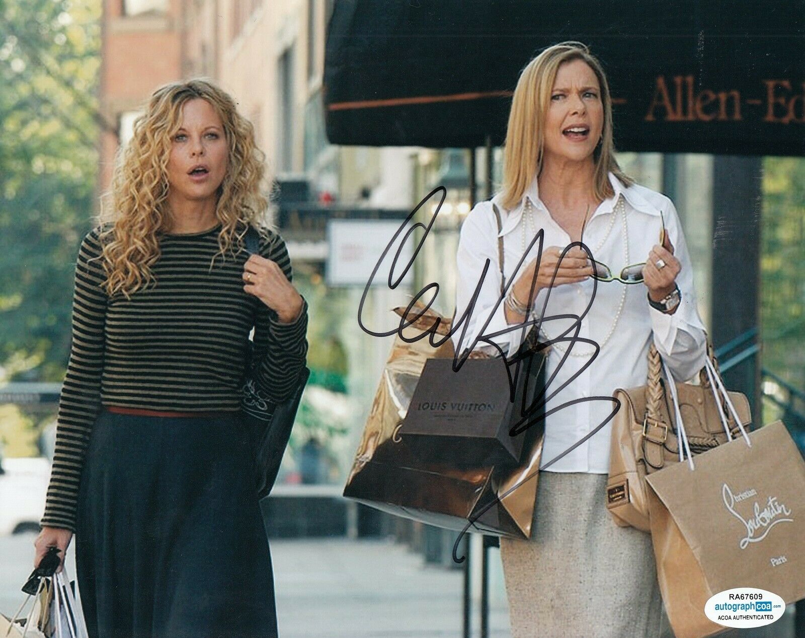 ANNETTE BENNING signed (THE WOMEN) 8X10 *Sylvie Fowler photo ACOA ...