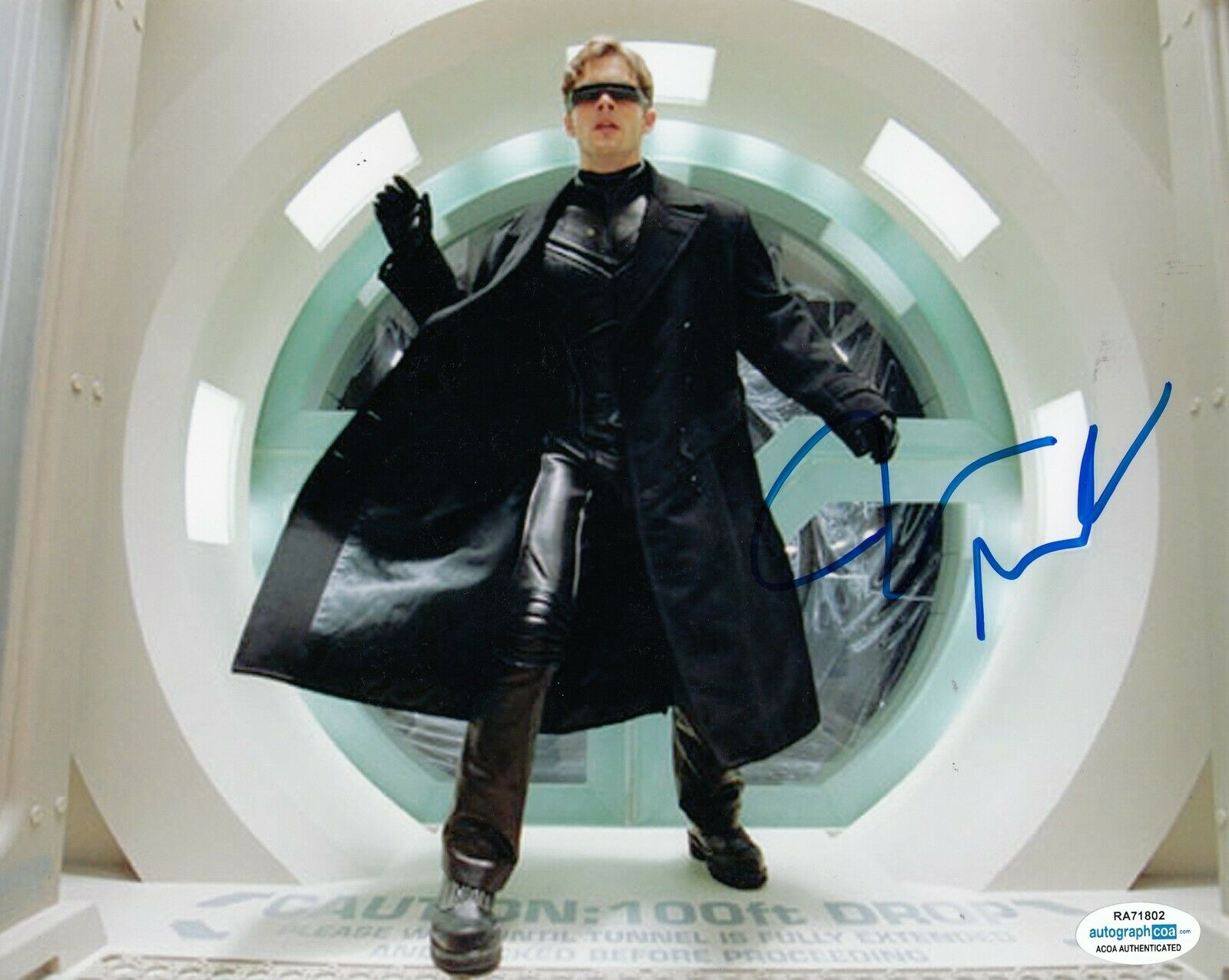 JAMES MARSDEN signed (X-MEN) Movie 8x10 photo *Scott Summers Cyclops ...