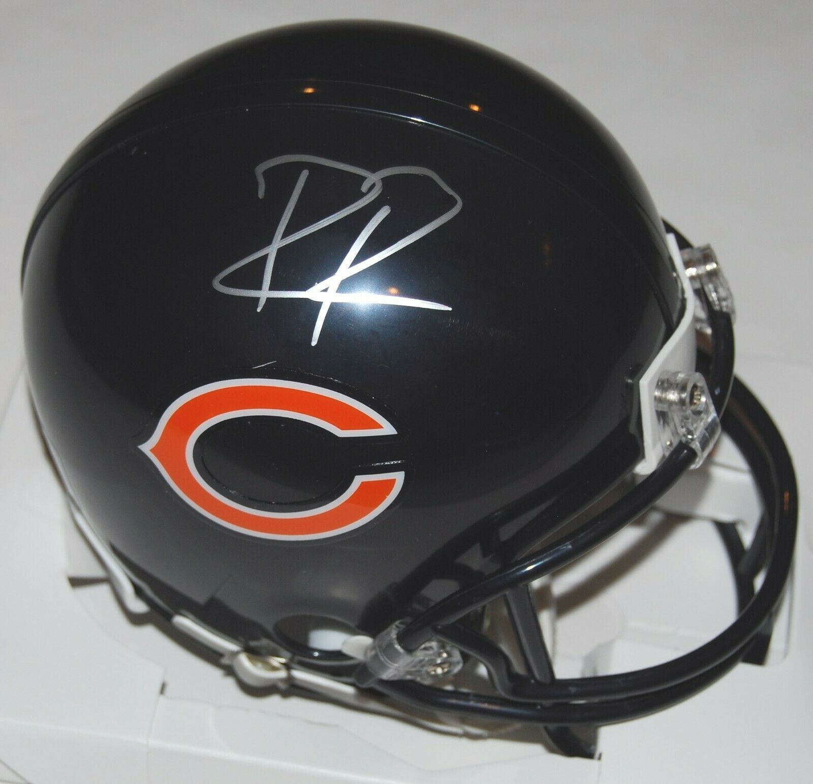RILEY RIDLEY signed (CHICAGO BEARS) autograph mini football helmet ...