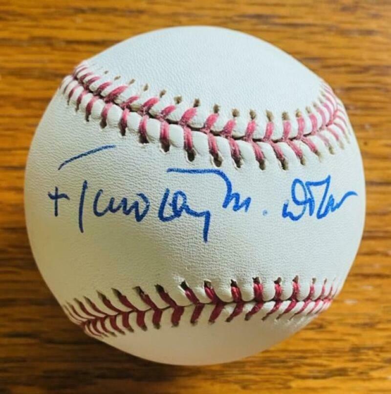 CARDINAL TIMOTHY DOLAN SIGNED AUTOGRAPHED BASEBALL OMLB EXTREMELY RARE ...