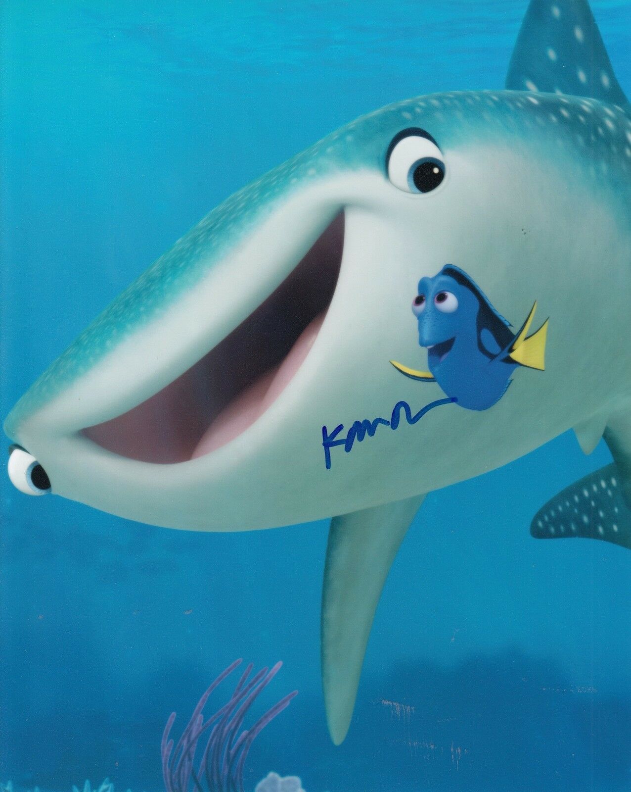 KAITLIN OLSON signed (FINDING DORY) Movie 8X10 *DESTINY* NEMO photo W ...