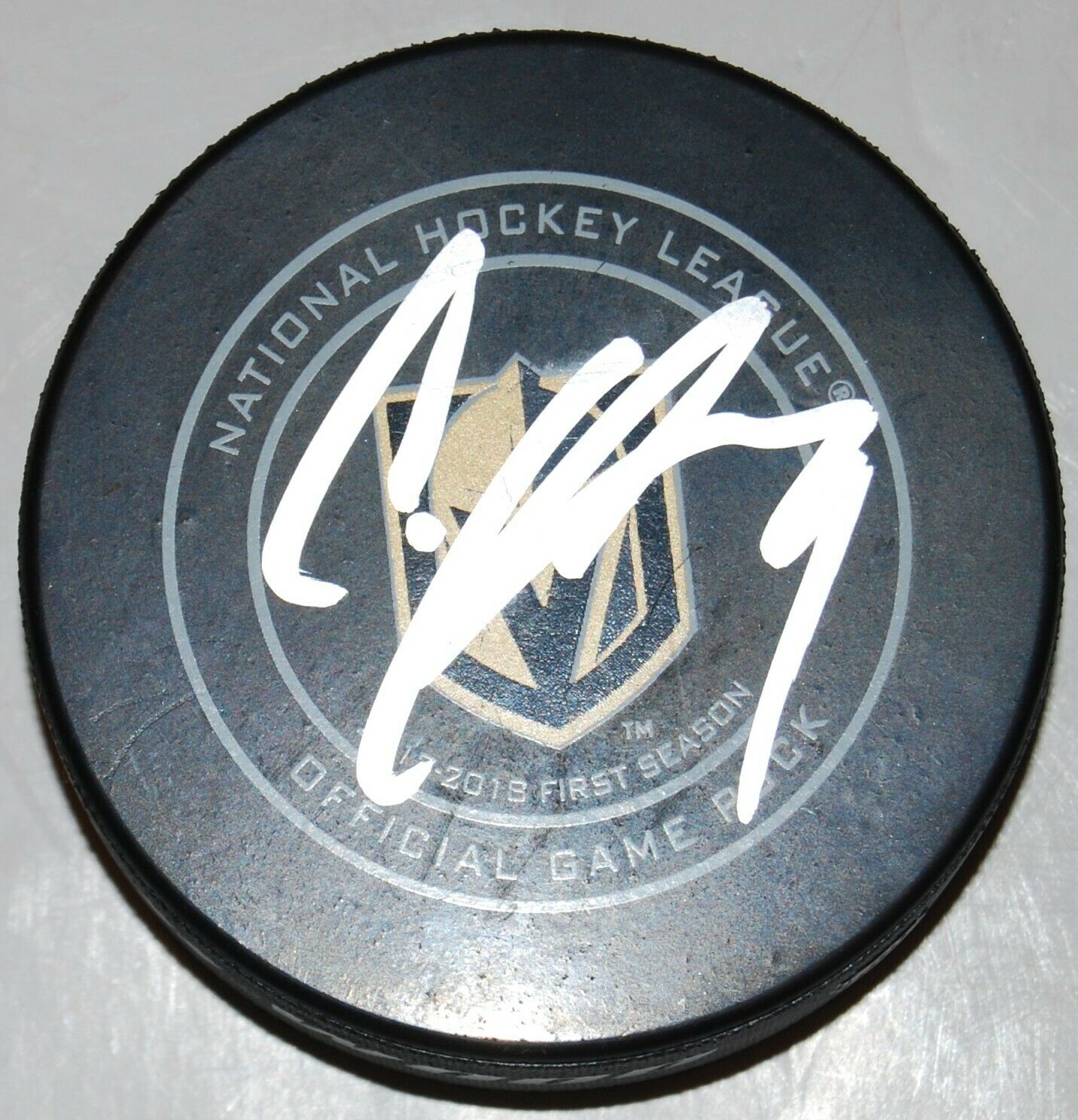 CODY GLASS signed (LAS VEGAS GOLDEN KNIGHTS) official NHL game hockey ...