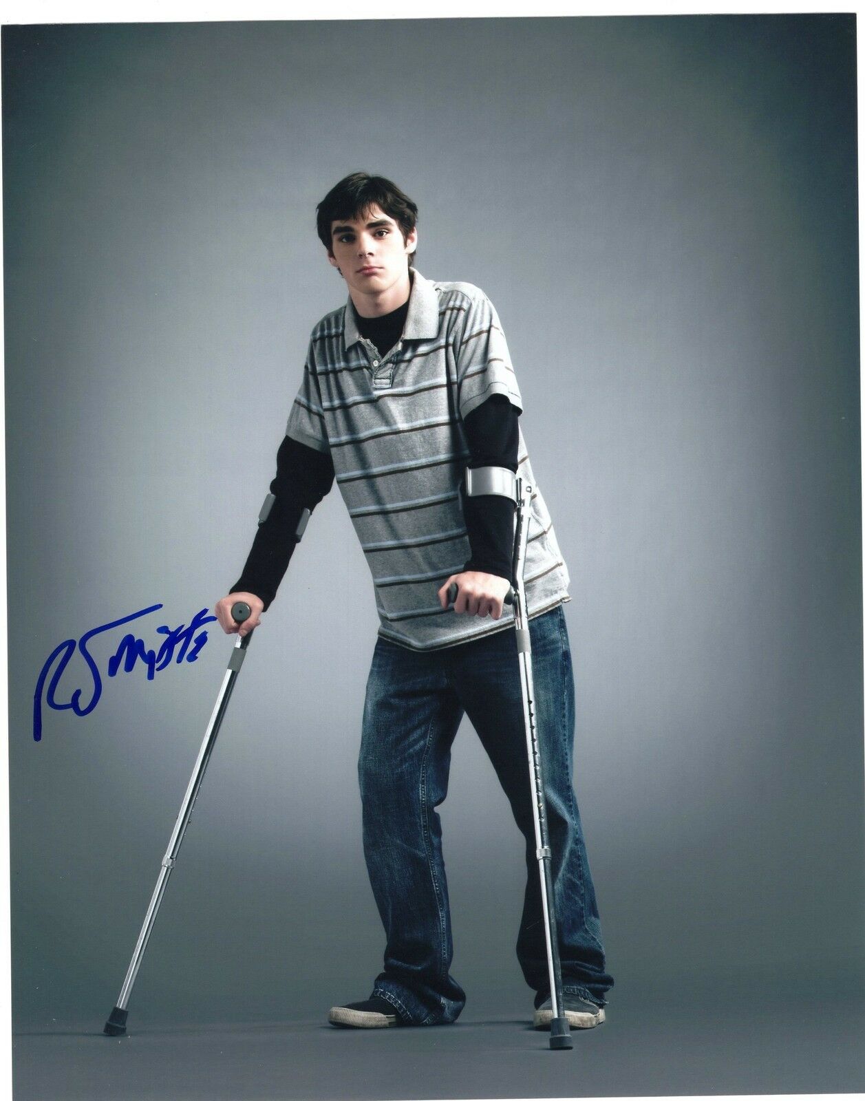 RJ Mitte Breaking Bad Walter White Jr. Signed 8x10 Photo w/COA #12 ...