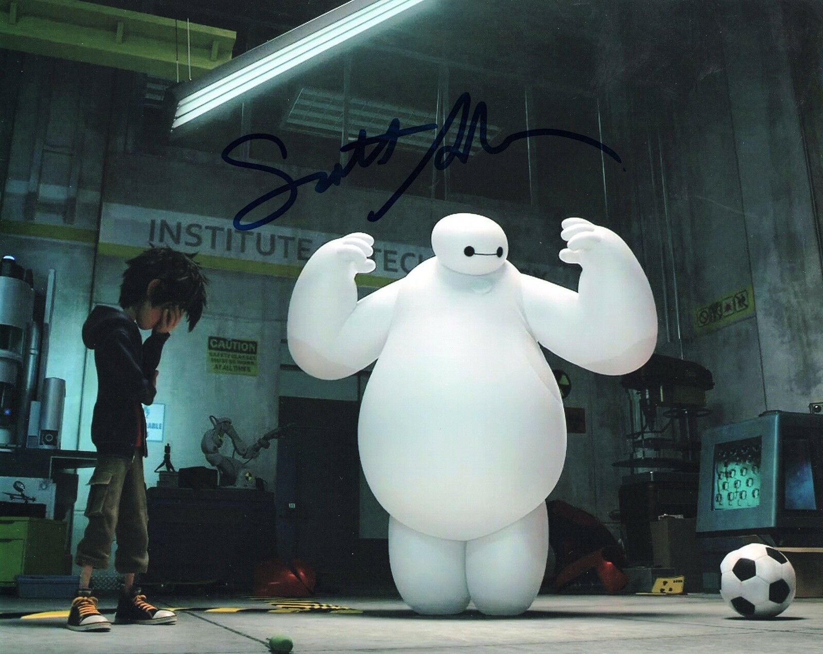 Scott Adsit signed Big Hero Six 6 Baymax 8x10 Photo w/COA #9 ...