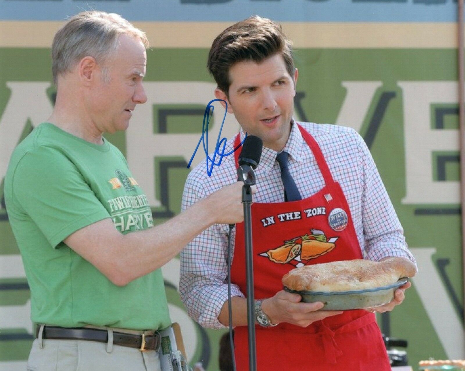 Adam Scott signed Step Brothers Movie 8x10 Photo w/COA Parks and ...