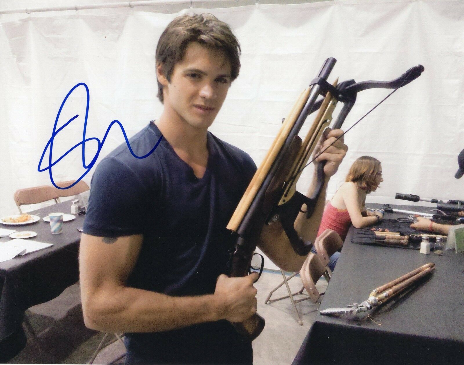 Steven R. McQueen The Vampire Diaries Jeremy Gilbert Signed 8x10 Photo ...