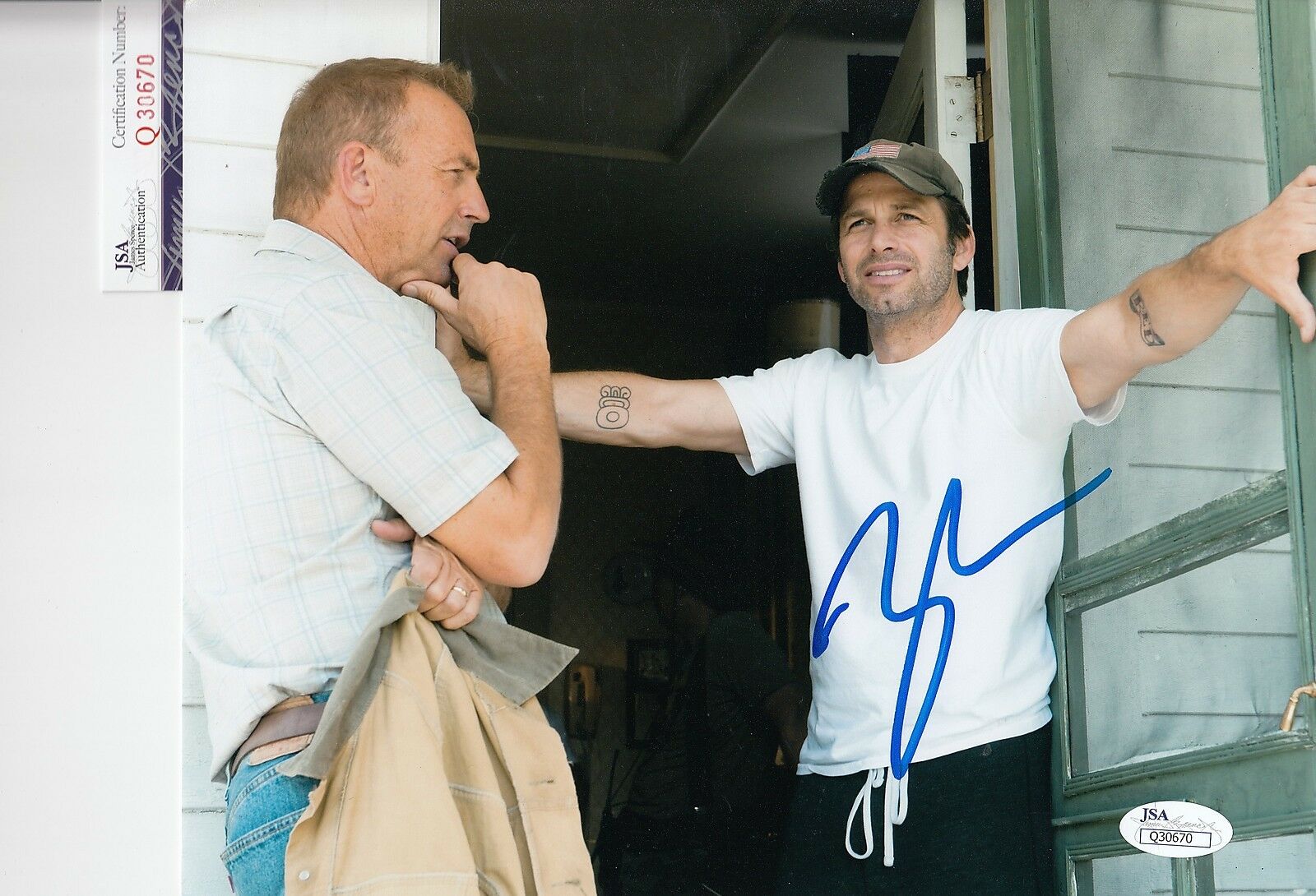 Zack Snyder signed *Superman* Man of Steel Director 8x10 photo JSA COA ...
