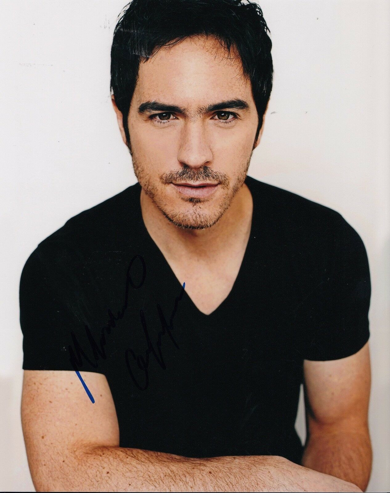 MAURICIO OCHMANN signed (EL CHEMA) JOSE VENEGAS TV ACTOR 8X10 photo W ...