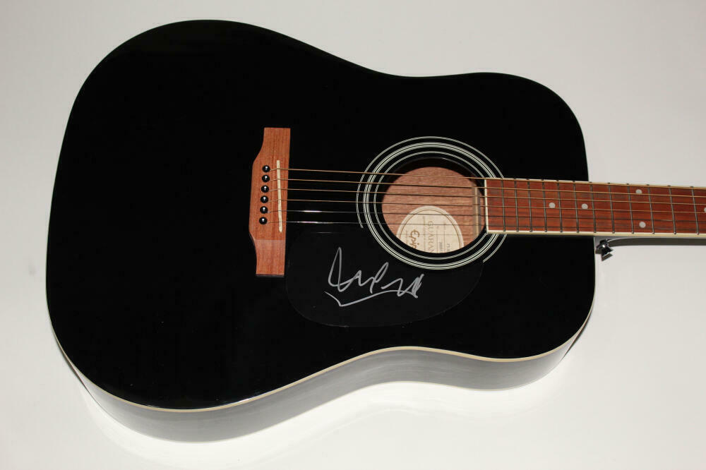 MIKE MCCREADY SIGNED AUTOGRAPH GIBSON EPIPHONE ACOUSTIC GUITAR - PEARL ...