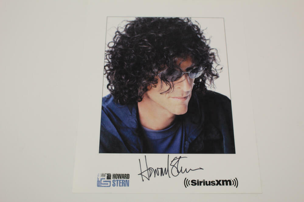 HOWARD STERN SIGNED AUTOGRAPH 8X10 PHOTO - PRIVATE PARTS, COMES AGAIN ...