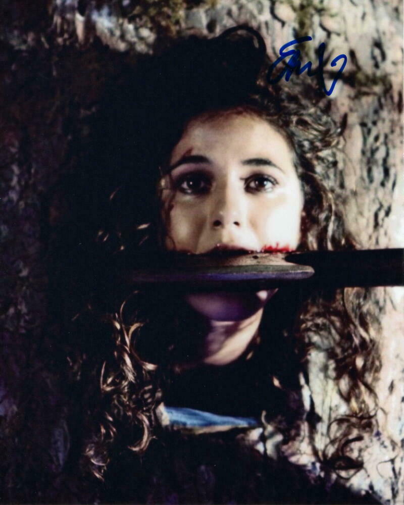 EMMANUELLE CHRIQUI SIGNED AUTOGRAPH 8X10 PHOTO - CLASSIC DEATH SCENE ...