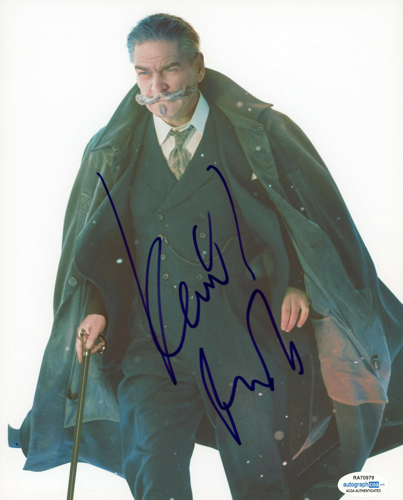 Kenneth Branagh "Murder on the Orient Express" AUTOGRAPH Signed 8x10 ...