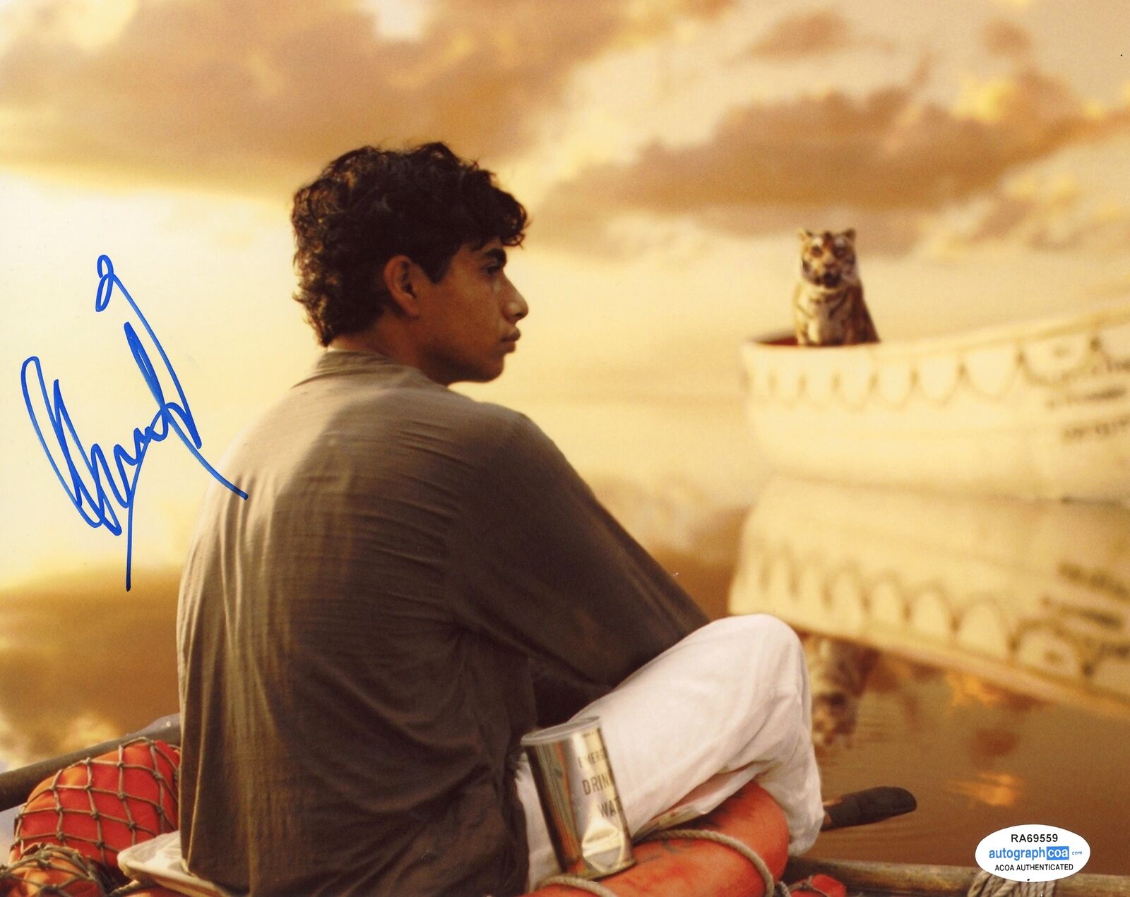 Suraj Sharma "Life of Pi" AUTOGRAPH Signed 8x10 Photo B ACOA ...