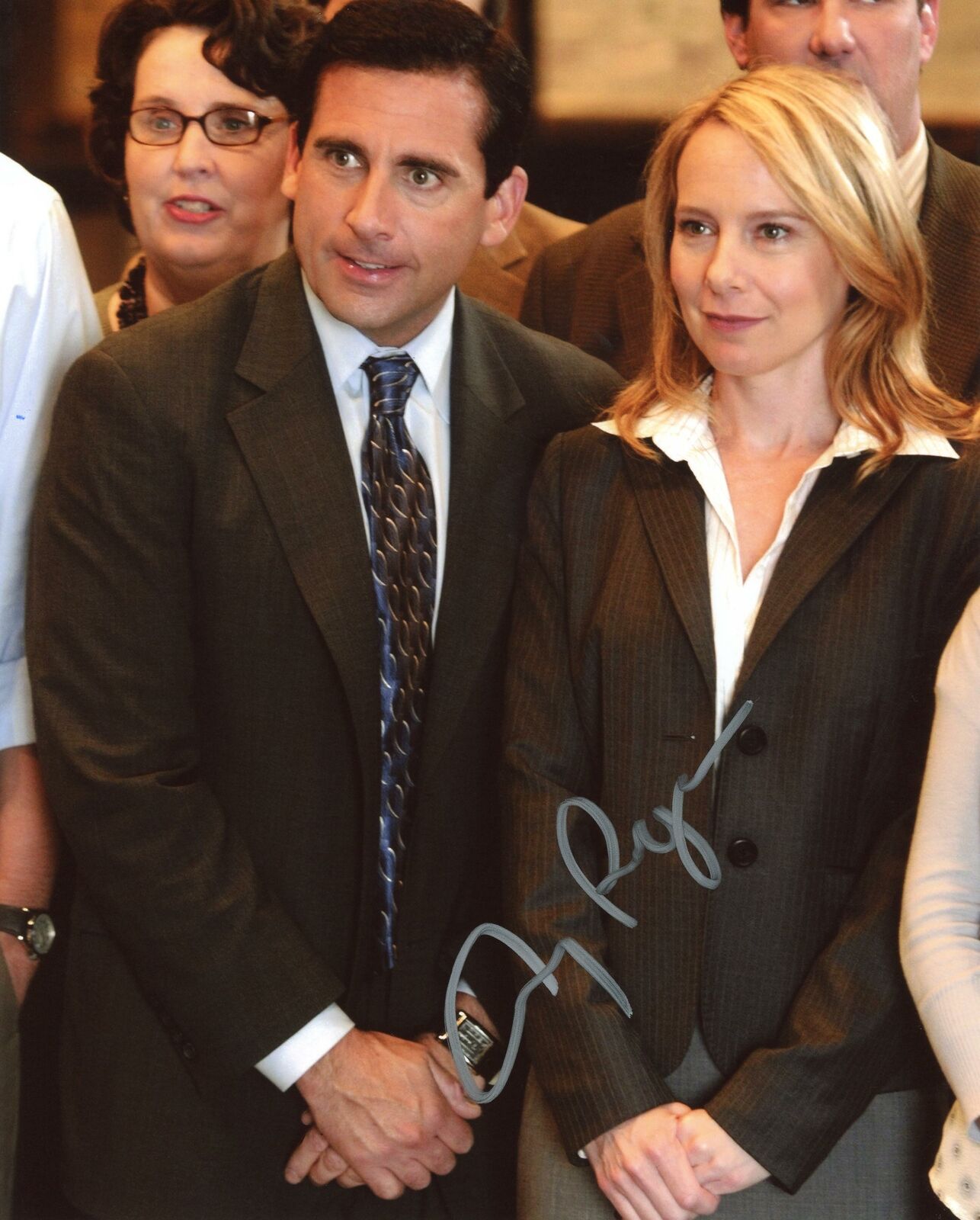 Amy Ryan "The Office" AUTOGRAPH 'Holly Flax' Signed 8x10 Photo ACOA ...