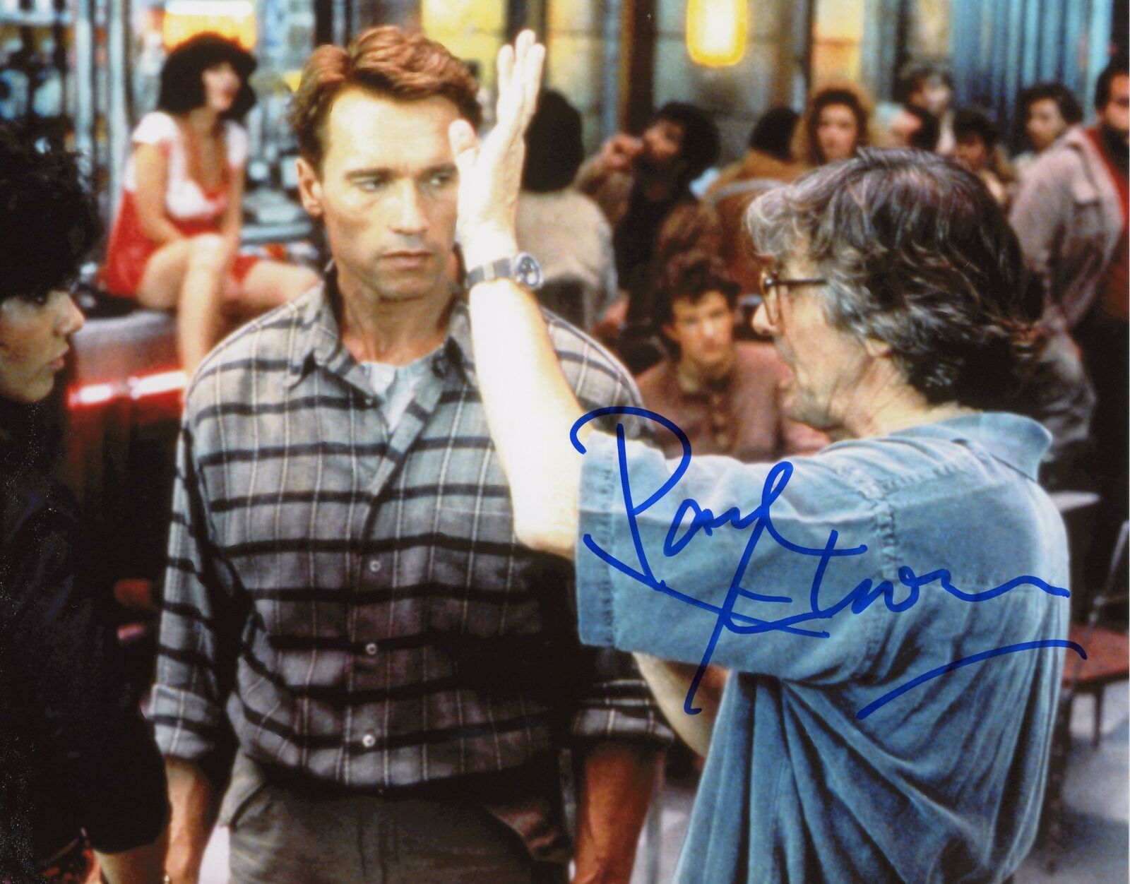 Paul Verhoeven "Total Recall" Director AUTOGRAPH Signed 8x10 Photo ACOA ...