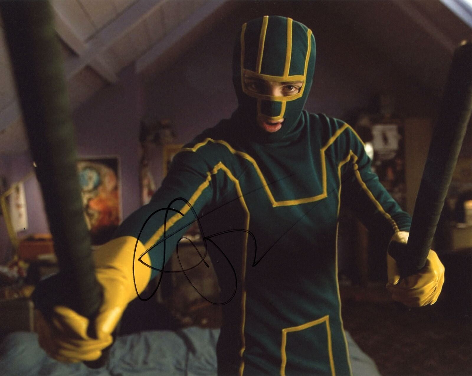 Aaron Taylor-Johnson "Kick Ass" AUTOGRAPH Signed 8x10 Photo H ...