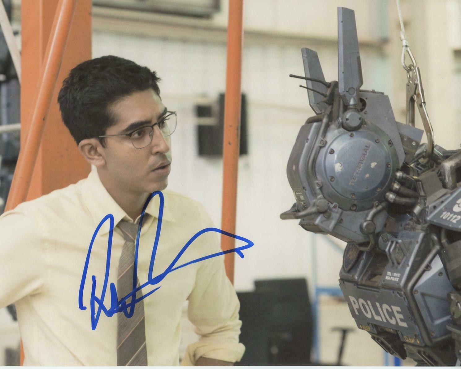 Dev Patel "Chappie" AUTOGRAPH Signed 8x10 Photo B Collectible ...