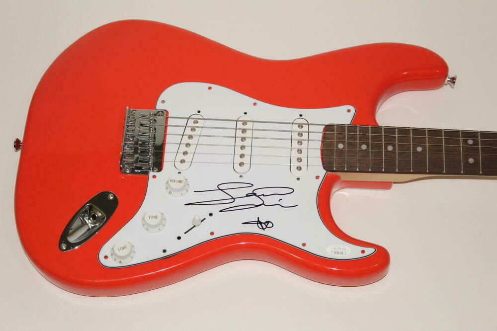 SAM SMITH SIGNED AUTOGRAPH FENDER BRAND ELECTRIC GUITAR THE THRILL OF ...