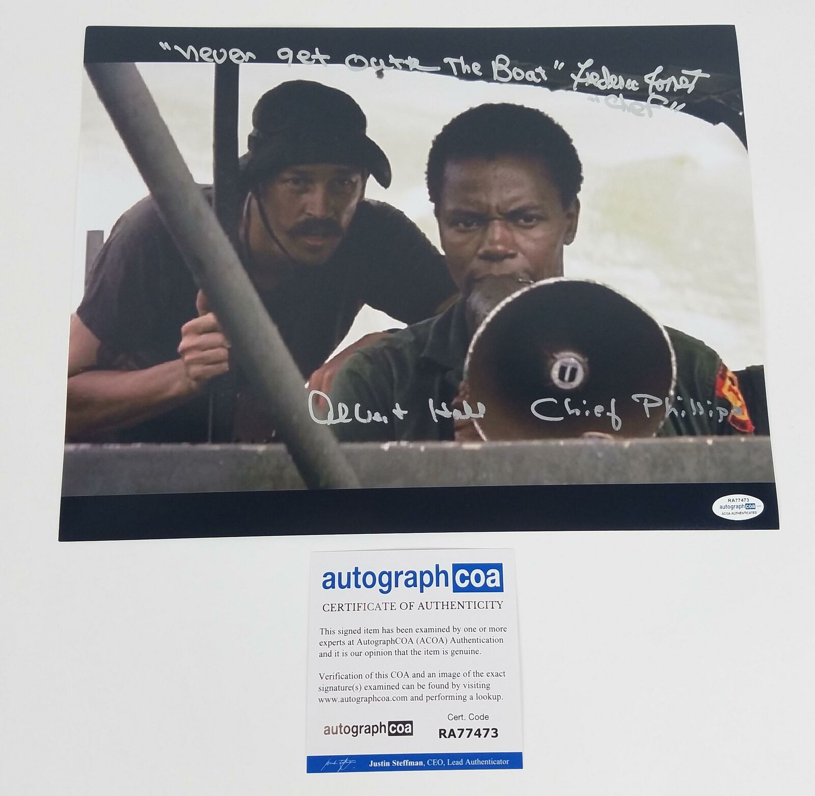 Apocalypse Now Cast Autographed X2 Signed 11x14 Photo ACOA Collectible ...