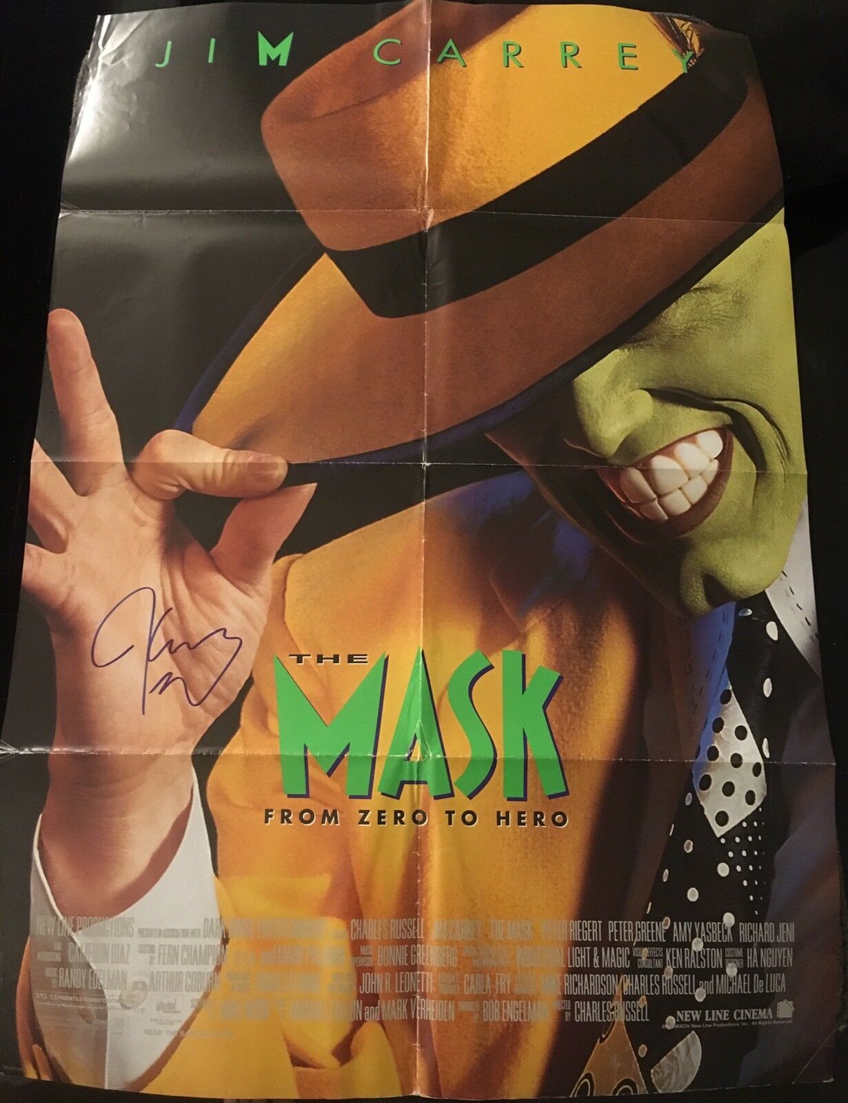JIM CARREY SIGNED AUTOGRAPH JIM CARREY SIGNED AUTOGRAPH
