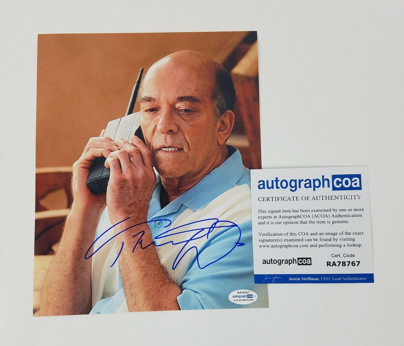 Breaking Bad Hector Salamanca Autographed Signed 8x10 Photo Mark ...