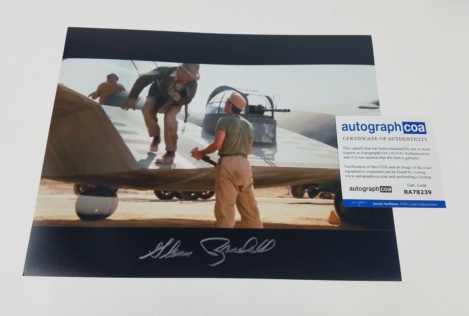 Indiana Jones Glenn Randall Jr. Autograph Signed 11x14 Photo ACOA ...