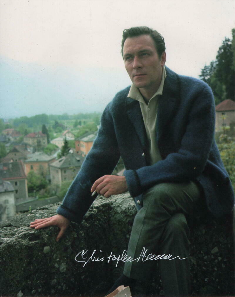 CHRISTOPHER PLUMMER SIGNED AUTOGRAPH 8X10 PHOTO - THE SOUND OF MUSIC ...