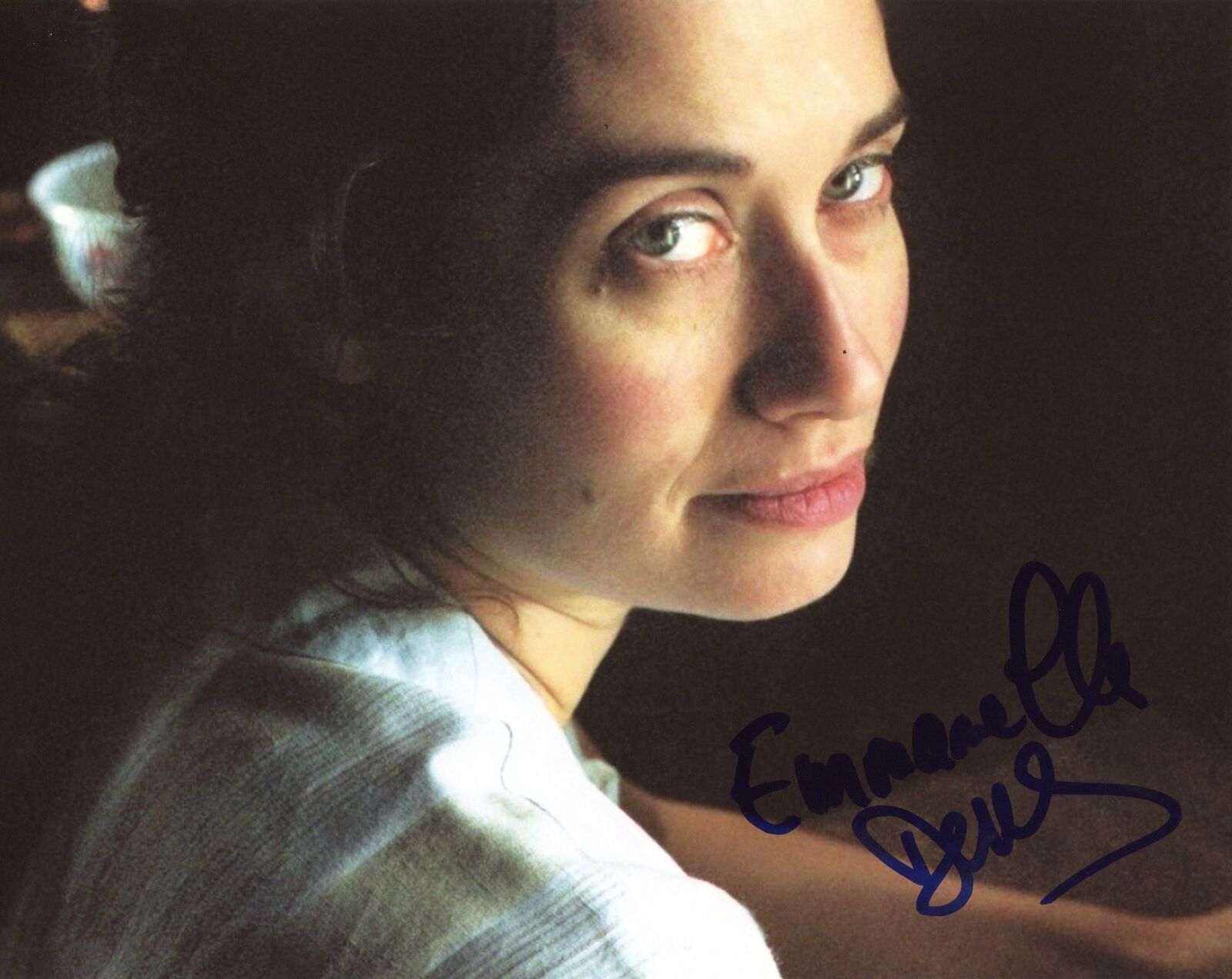 Emmanuelle Devos AUTOGRAPH Signed 8x10 Photo ACOA Collectible Memorabilia | Autographia