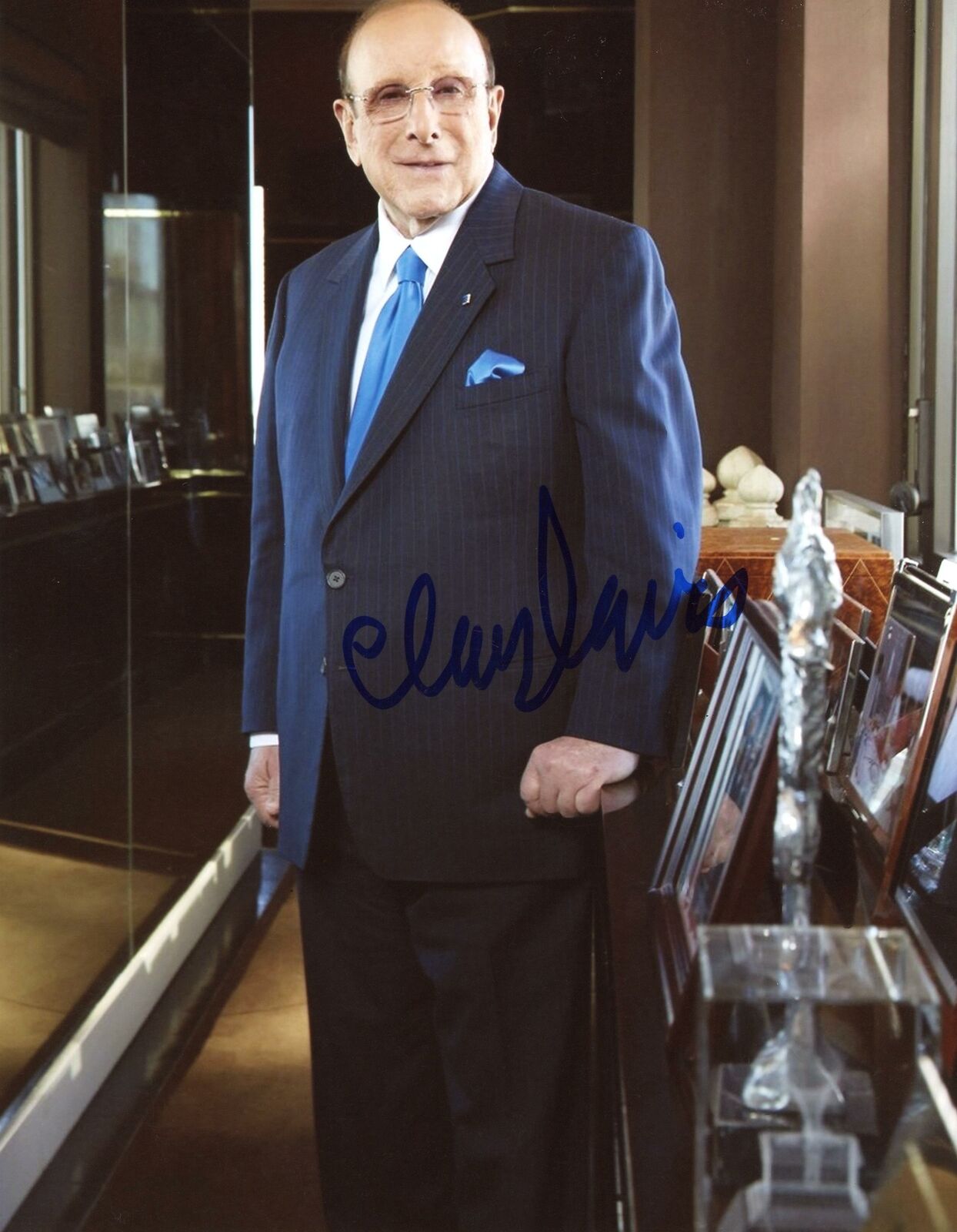 Clive Davis AUTOGRAPH Signed 8x10 Photo ACOA Collectible Memorabilia ...