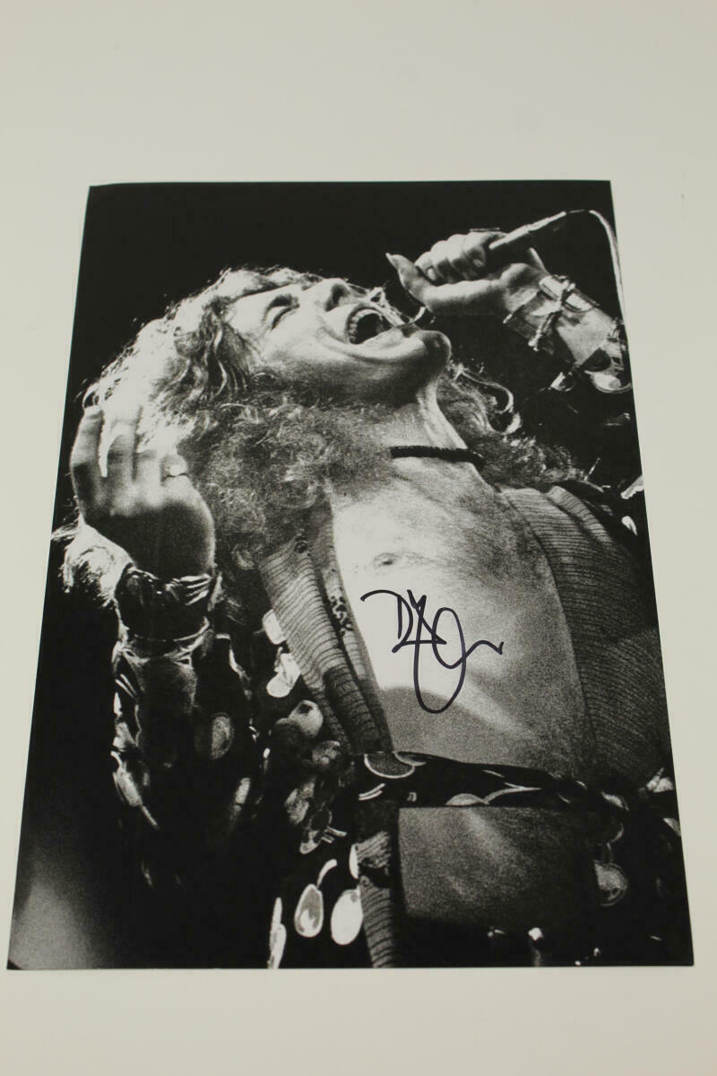 ROBERT PLANT SIGNED AUTOGRAPH 8X10 PHOTO - LED ZEPPELIN ICONIC IMAGE ...