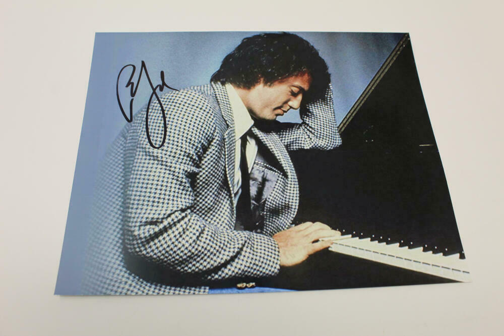 BILLY JOEL SIGNED AUTOGRAPH 8X10 PHOTO - WE DIDN'T START THE FIRE ...