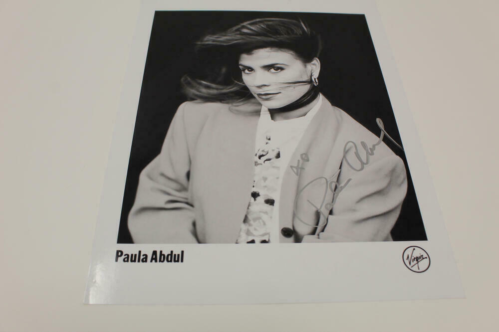 PAULA ABDUL SIGNED AUTOGRAPH 8X10 PHOTO - YOUNG PROMO PHOTO, FOREVER ...