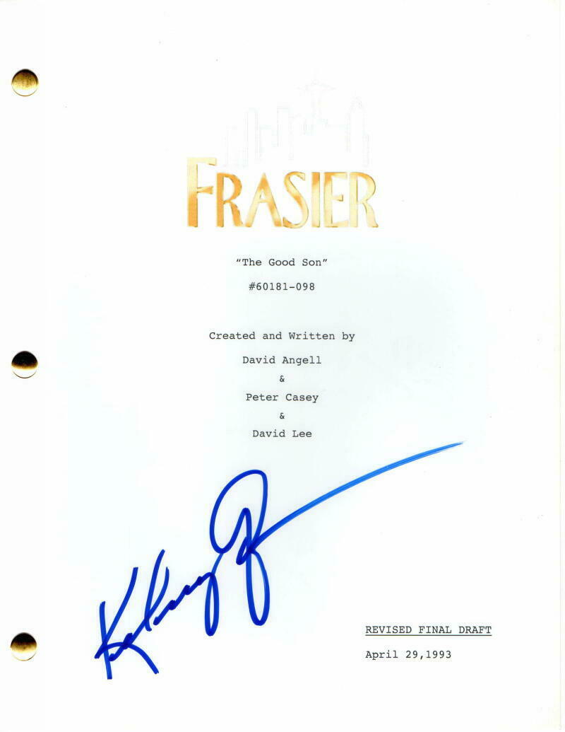 KELSEY GRAMMER SIGNED AUTOGRAPH FRASIER FULL PILOT SCRIPT - CHEERS, TOY ...