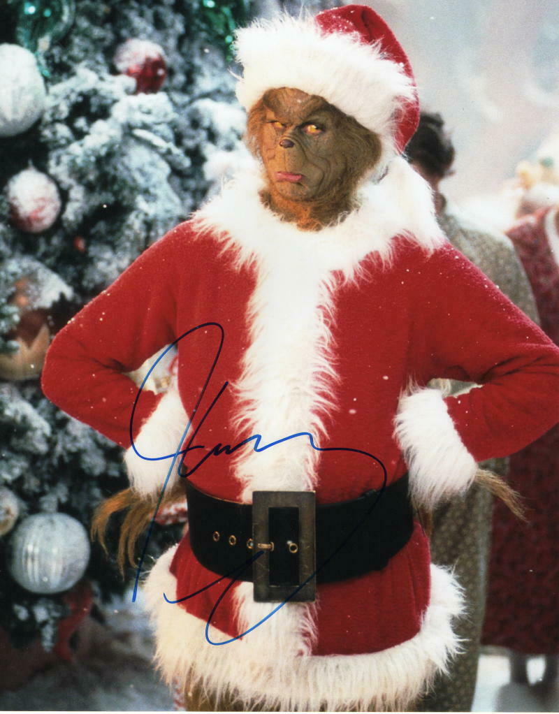 JIM CARREY SIGNED AUTOGRAPH 11X14 PHOTO - THE GRINCH, MASK, ACE VENTURA ... JIM CARREY SIGNED AUTOGRAPH 11X14 PHOTO - THE GRINCH, MASK, ACE VENTURA ...