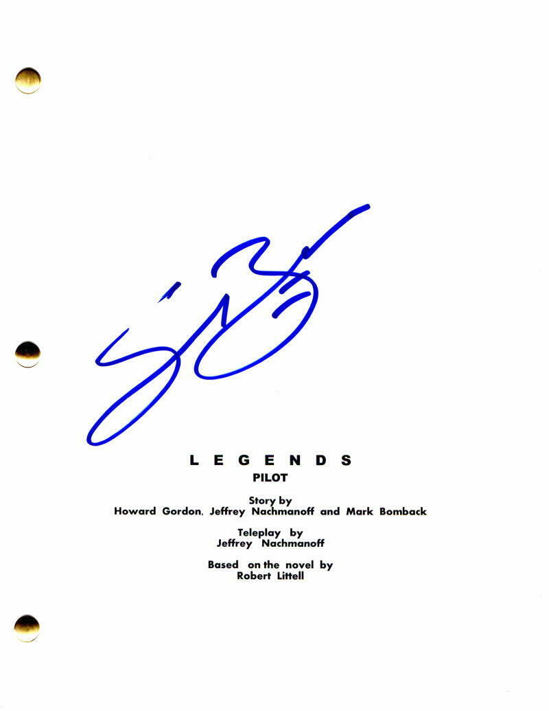 SEAN BEAN SIGNED AUTOGRAPH - LEGENDS FULL PILOT SCRIPT NED STARK GAME ...