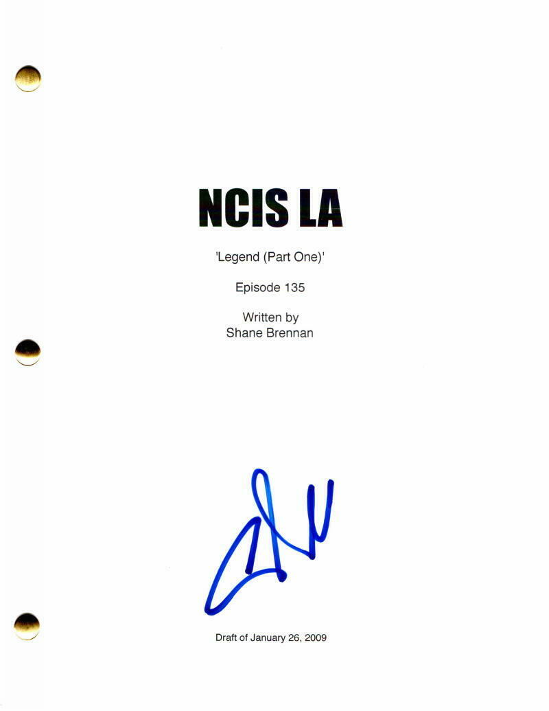 CHRIS O'DONNELL SIGNED AUTOGRAPH - NCIS: LOS ANGELES EPISODE SCRIPT ...