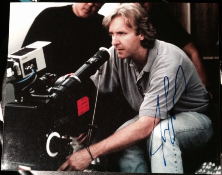 JAMES CAMERON AUTOGRAPH CLASSIC MOVIE LEGEND ICONIC DIRECTOR 8x10 PHOTO ...