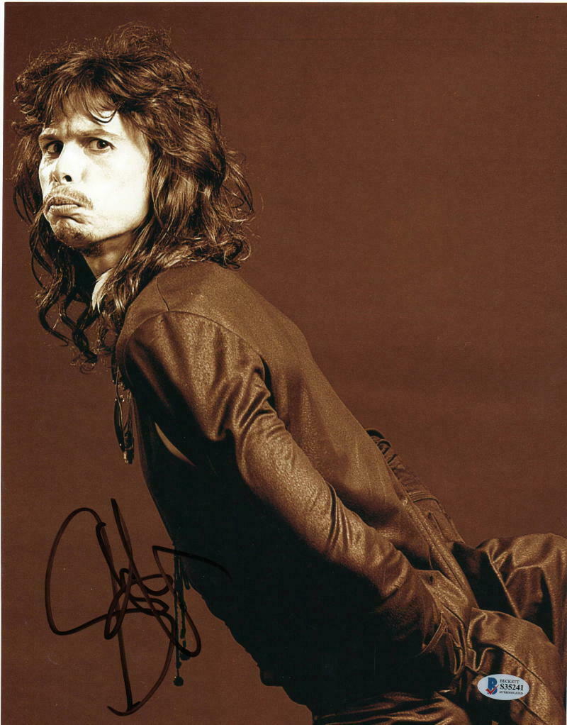 STEVEN TYLER SIGNED AUTOGRAPH 11x14 PHOTO - AEROSMITH LEGEND, JOE PERRY ...