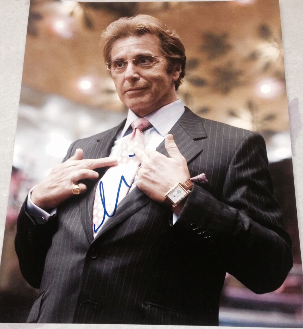 AL PACINO SIGNED AUTOGRAPH CLASSIC ICONIC MOVIE LEGEND RARE POSE 11x14 ...