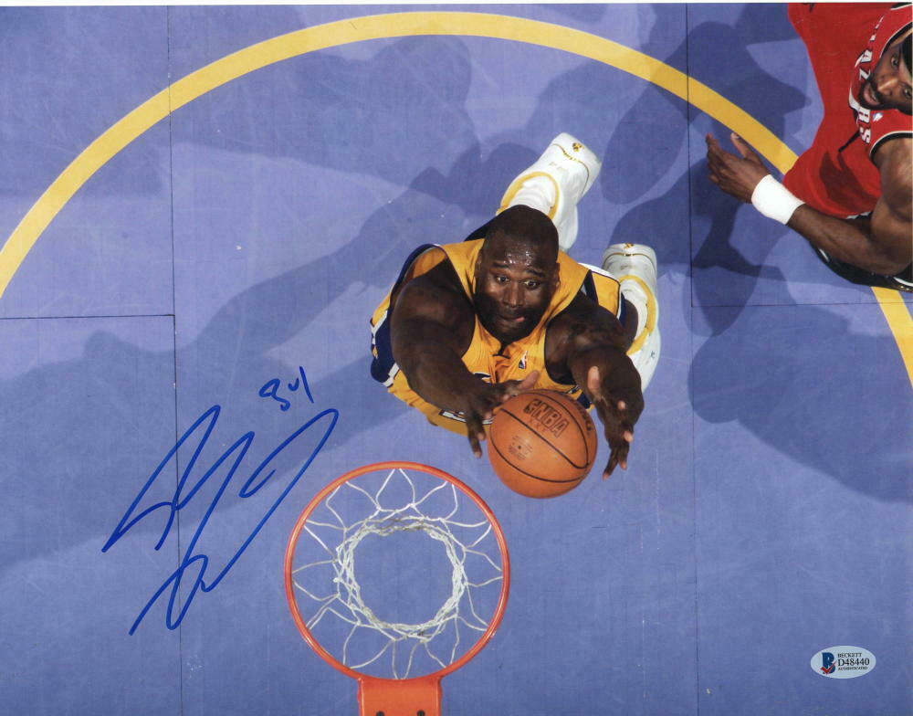 SHAQUILLE O'NEAL SIGNED AUTOGRAPH 11x14 PHOTO - SHAQ, KOBE, LOS ANGELES ...