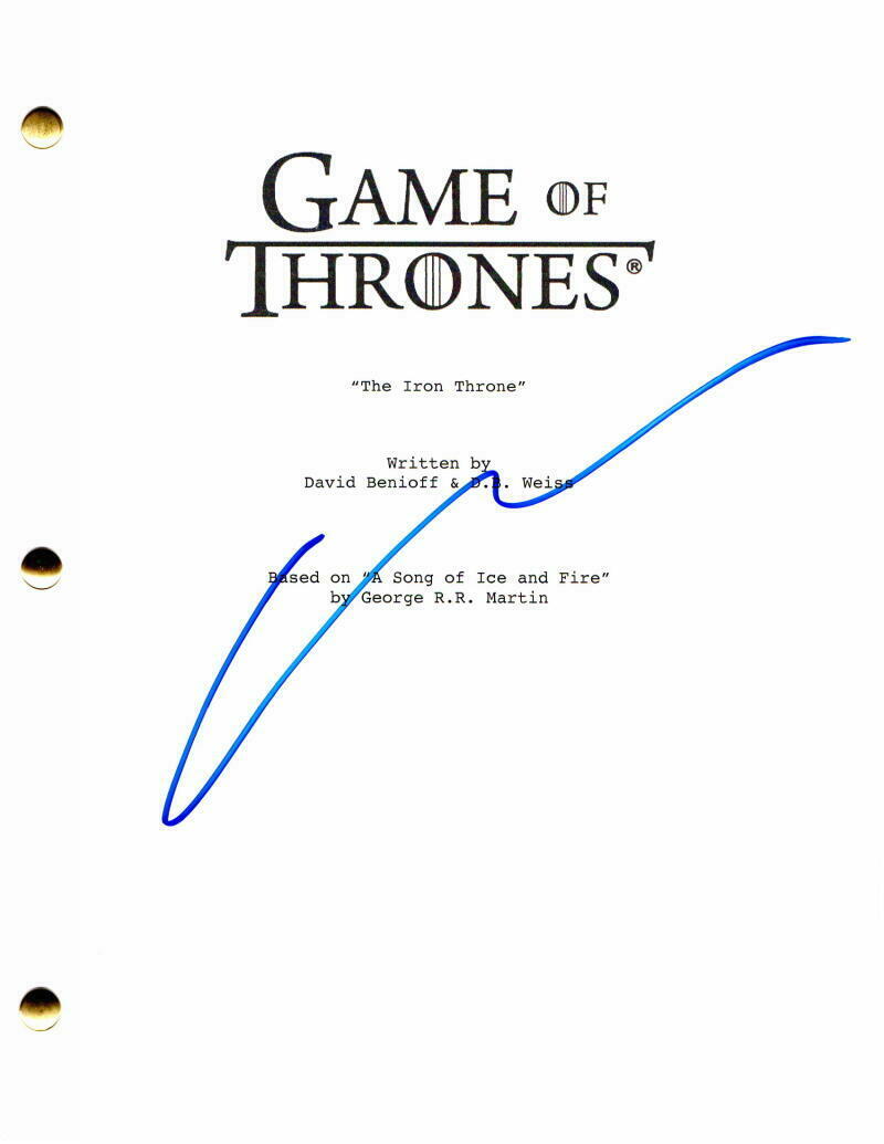 GWENDOLINE CHRISTIE SIGNED AUTOGRAPH - GAME OF THRONES FINAL EPISODE ...