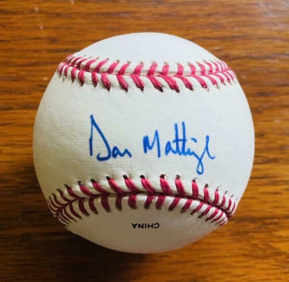 DON MATTINGLY SIGNED RARE AUTOGRAPHED NEW BASEBALL SWEET SPOT LEGEND ...