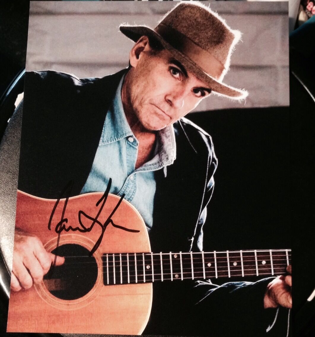 JAMES TAYLOR SIGNED AUTOGRAPH CLASSIC LEGENDARY SINGER GUITAR 8X10 ...