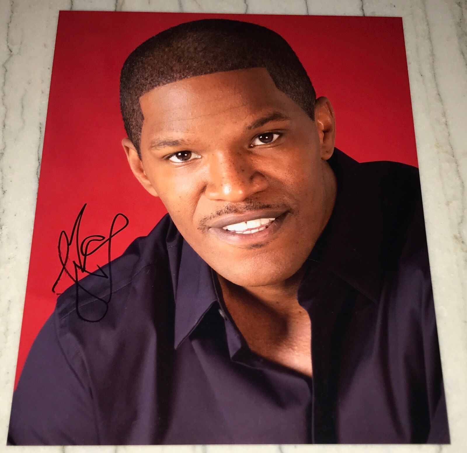 JAMIE FOXX SIGNED AUTOGRAPH POSTER PROMO CLASSIC STUD CASUAL 8x10 PHOTO ...