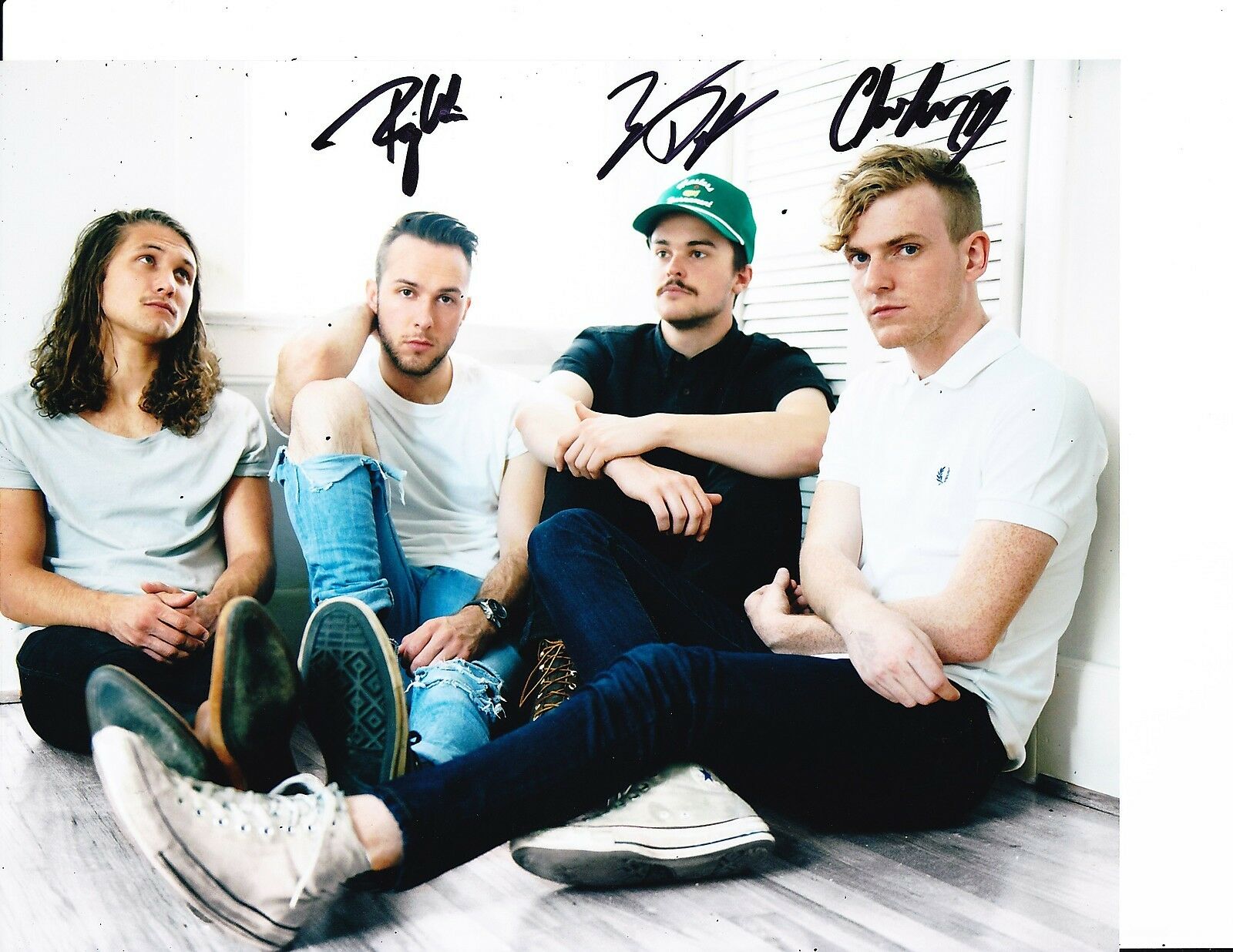 COIN GROUP SIGNED WHITE BACKGROUND 8X10 Collectible Memorabilia ...